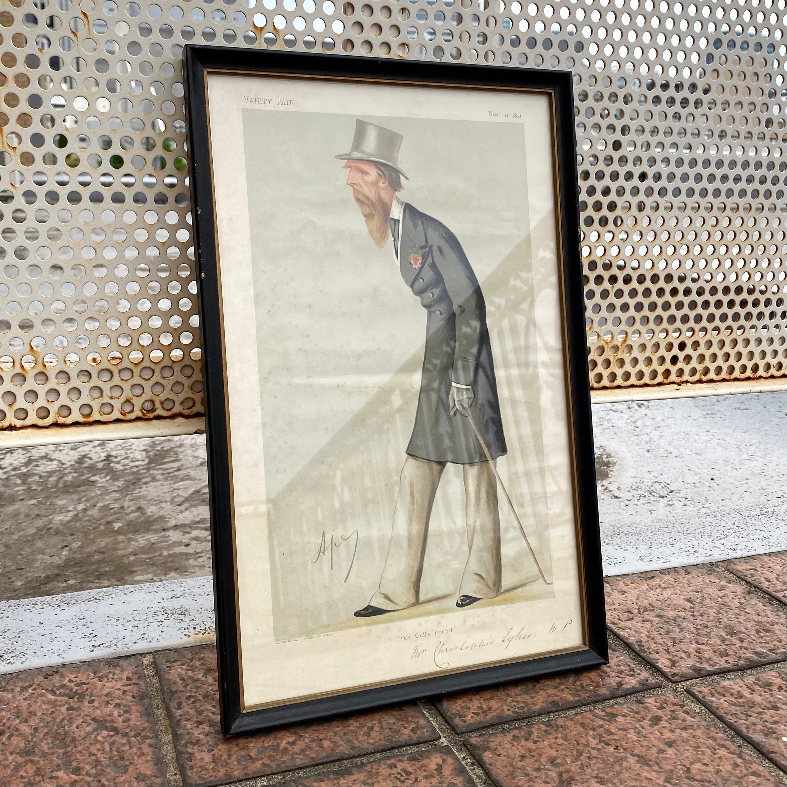 Vintage Original Lithograph Page from「Vanity Fair Magazine」 | SLOW AND ...